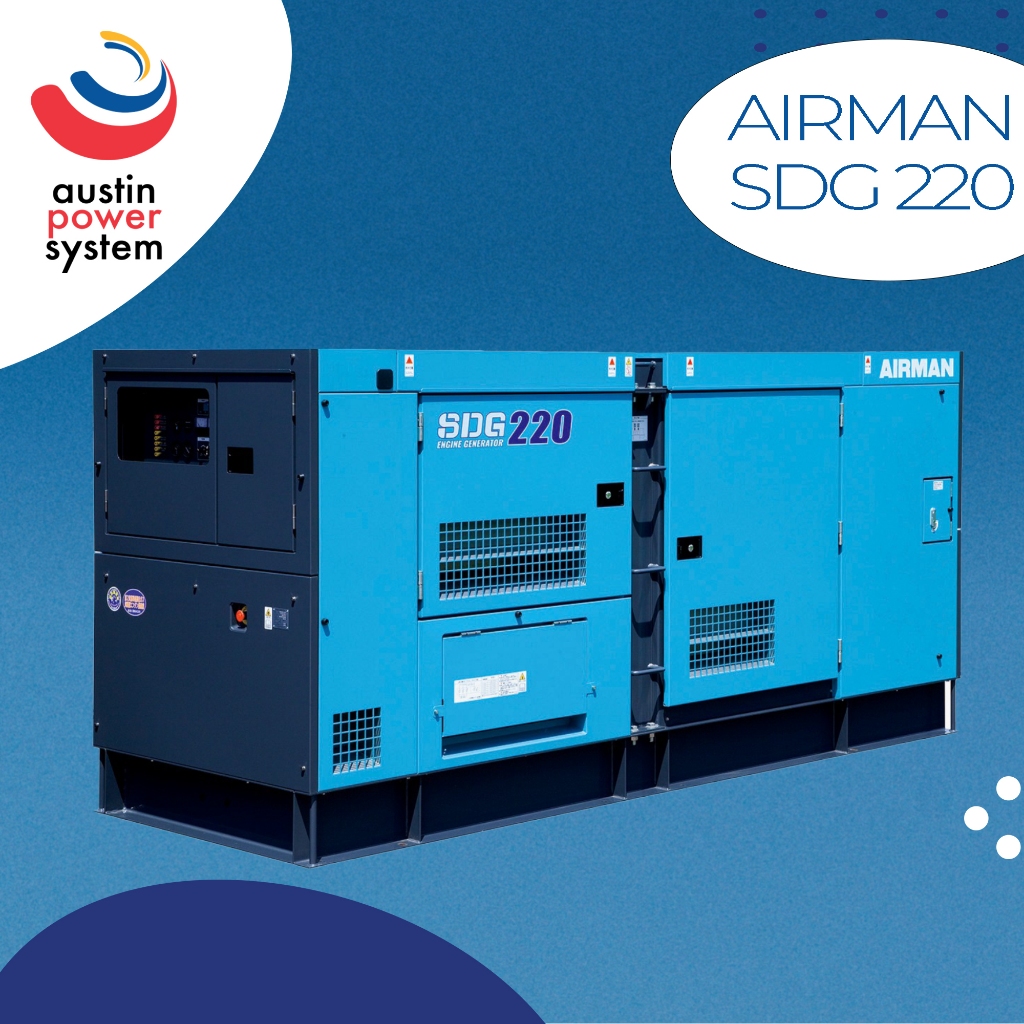 Jual Genset Diesel Silent/Open 220 KVA Engine Komatsu | Shopee Indonesia
