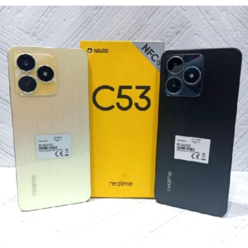 Jual realme c53 nfc 8/128 + 128 gb second fullset | Shopee Indonesia