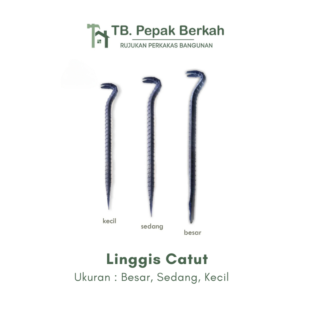 Jual Linggis Catut Linggis Kobut Catut Pencabut Paku ( Kecil, Sedang ...
