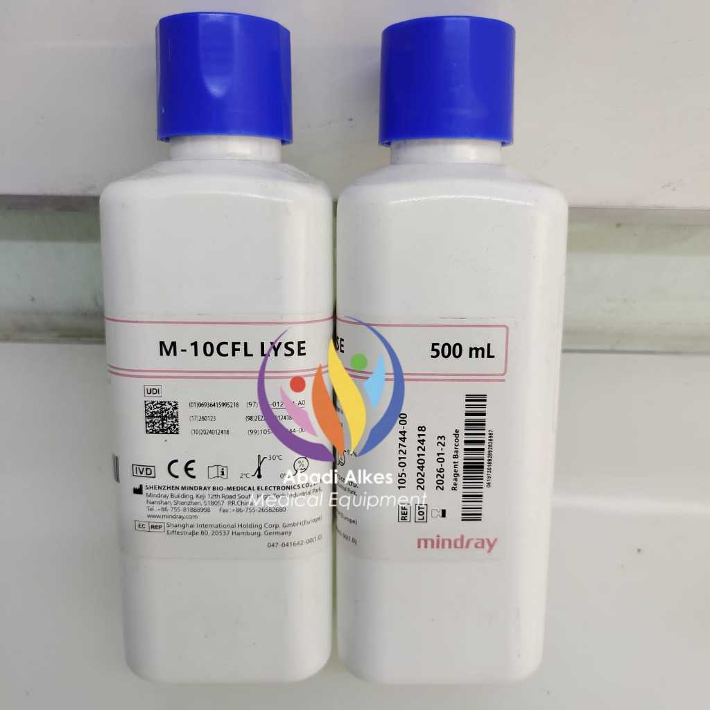Jual LYSE MINDRAY M-10 500 mL | LYSE HEMATOLOGY MINDRAY 3 DIFT | Shopee ...