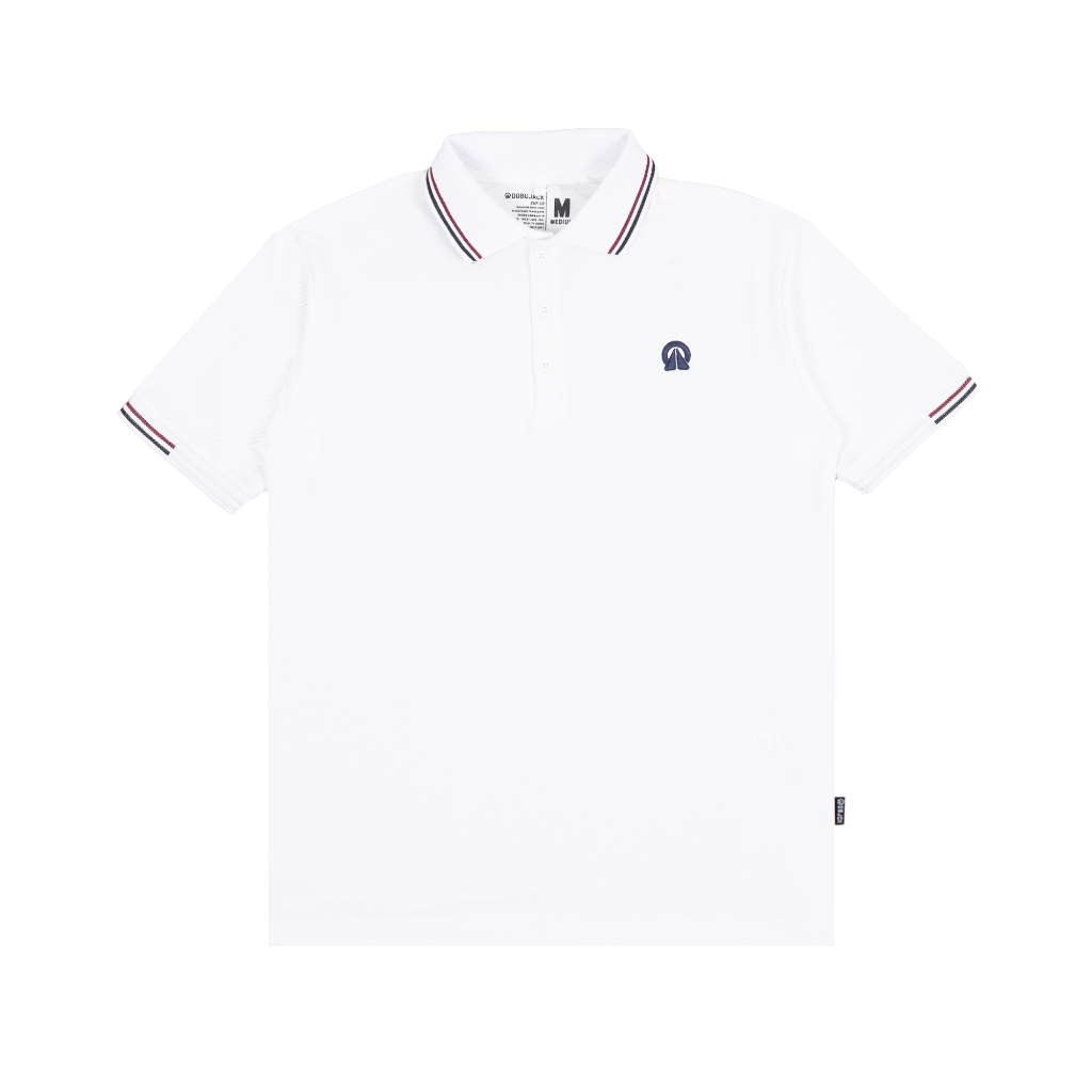 Jual Dobujack Polo Shirt Coptic White | Shopee Indonesia
