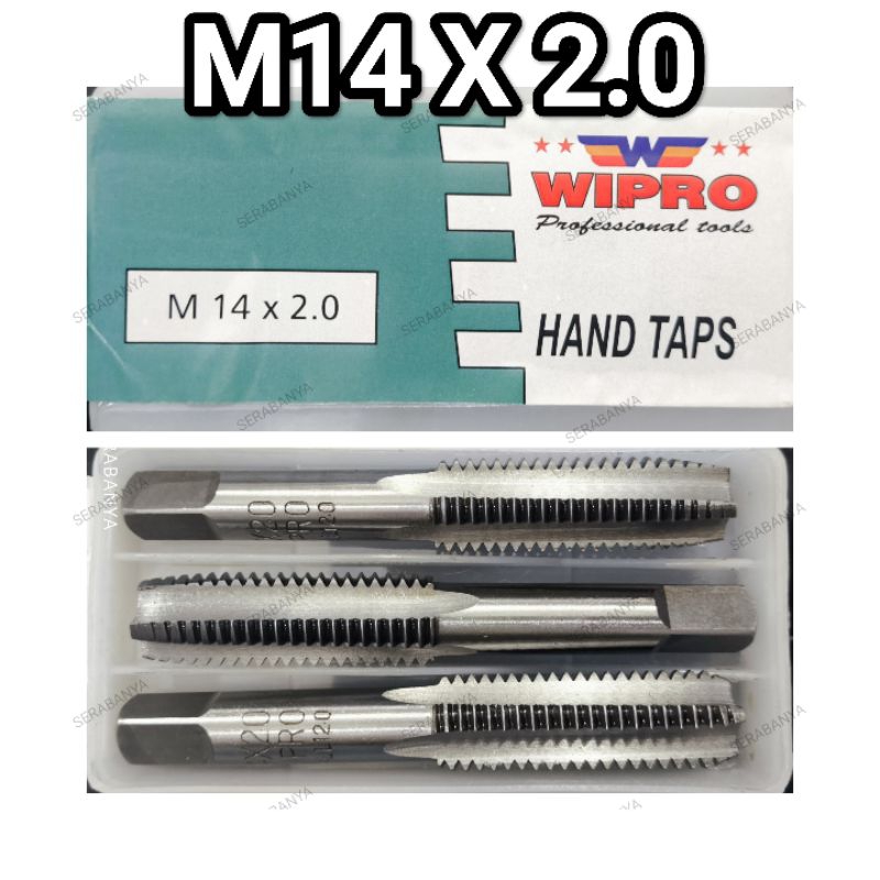 Jual WIPRO Hand Tap M14X2.0 | M14X2,0 | Alat Membuat Drat Dalam Untuk ...