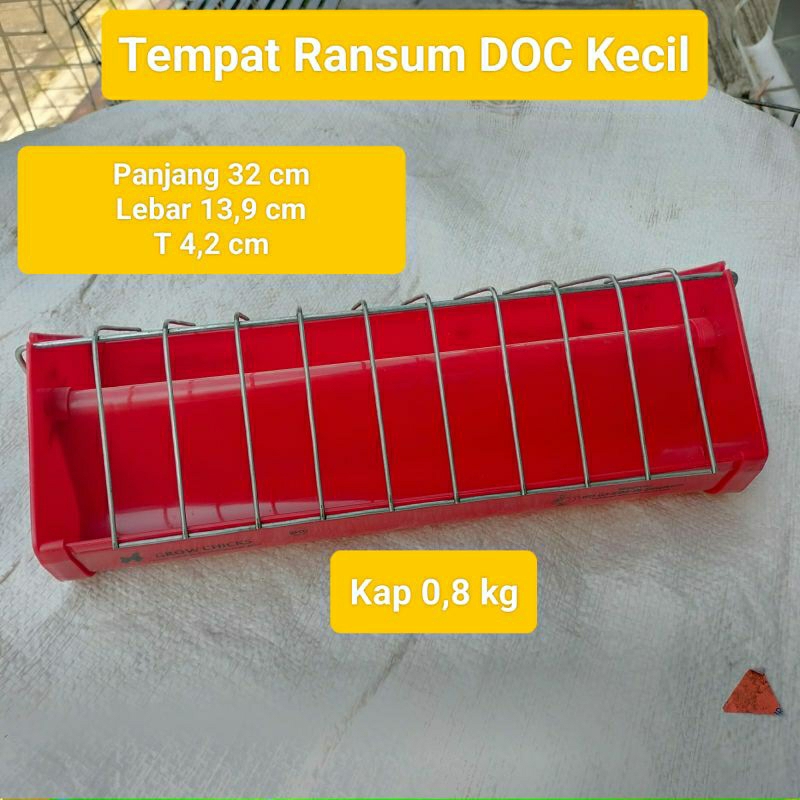 Jual Tempat Ransum DOC Kecil (DOC, DOD, DOQ) | Shopee Indonesia