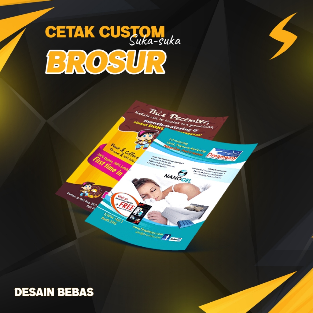Jual CETAK BROSUR A4 FULL PRINT 1 RIM (500 Lembar) | Shopee Indonesia