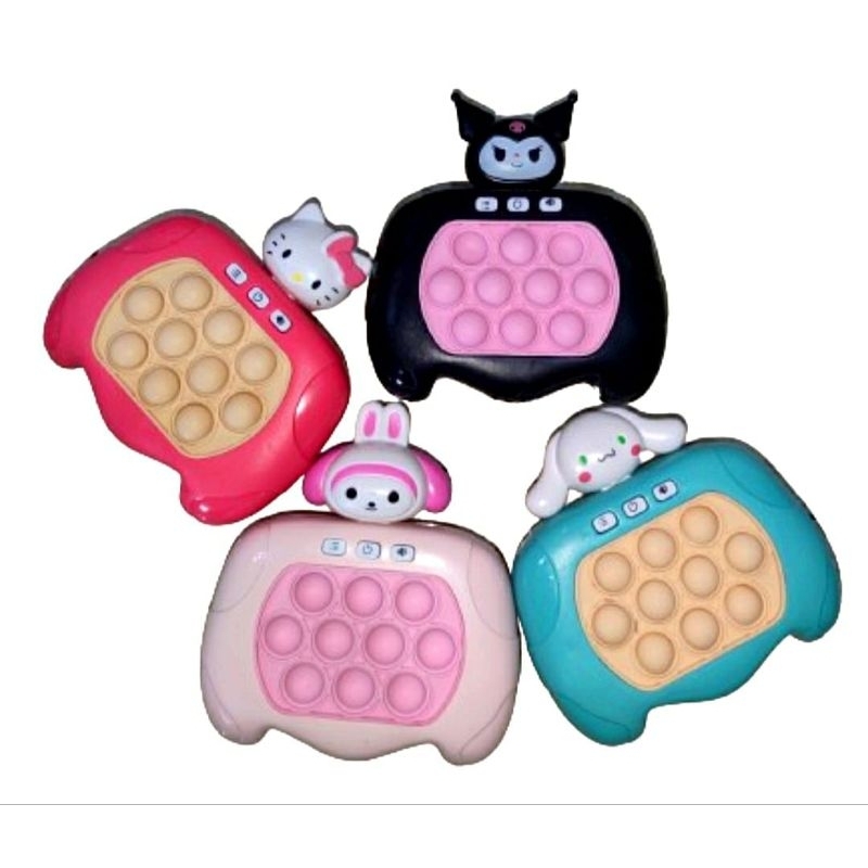 Jual MAINAN POP IT KUROMI CINAMOROLL/ POPIT ELEKTRIK KUROMI SANRIO ...