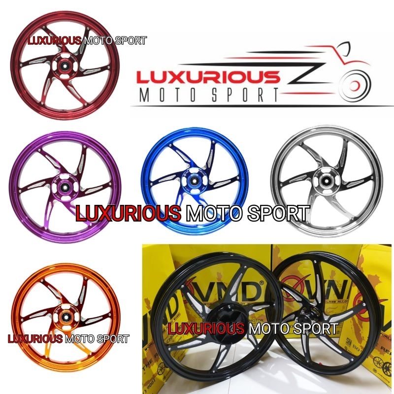Jual velg vnd six star v2 jupiter z velg vnd f1zr pelek racing sixstar ...