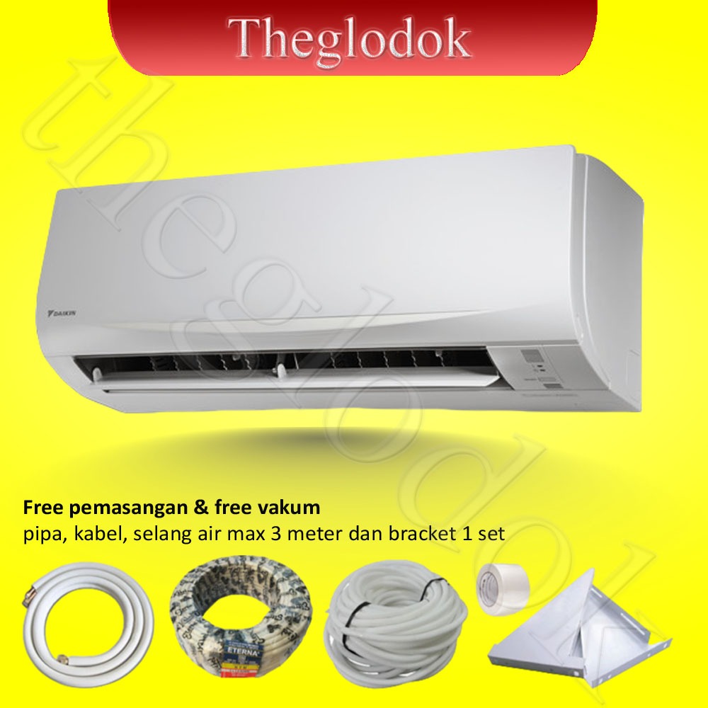 Jual DAIKIN FTC15NV14 + pasang instalasi R32 AC Split 1/2 pk 15NV 0,5pk 0.5pk Thailand FTC15 ...