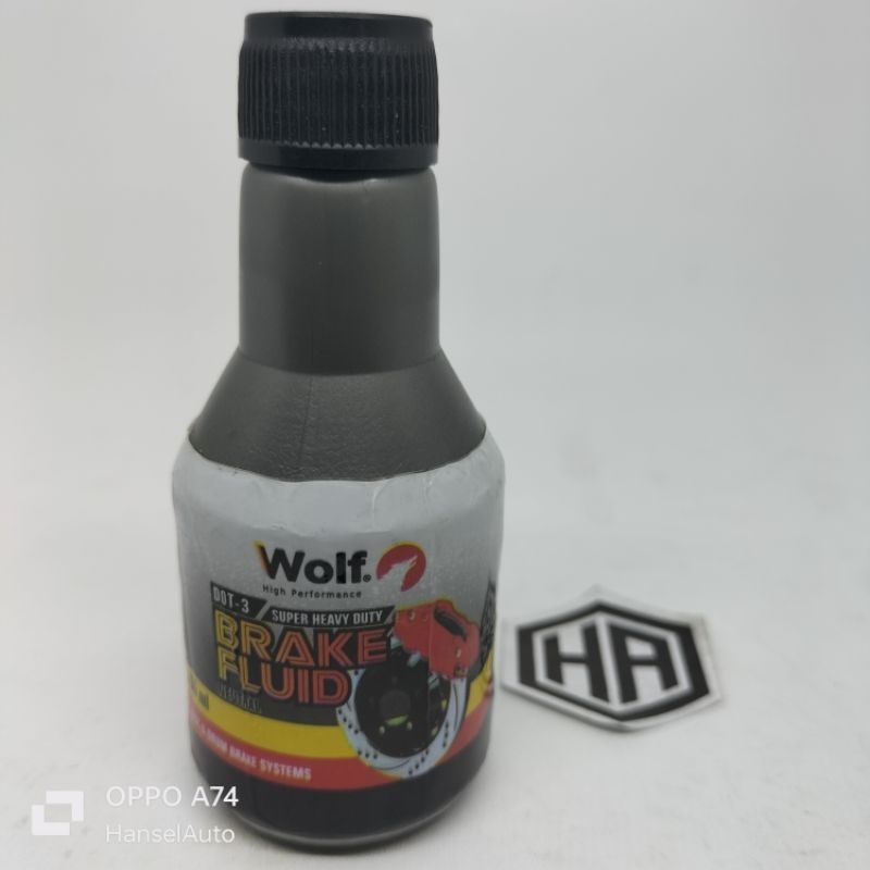 Jual Minyak Cairan Rem Brake Fluid Wolf 50ml | Shopee Indonesia