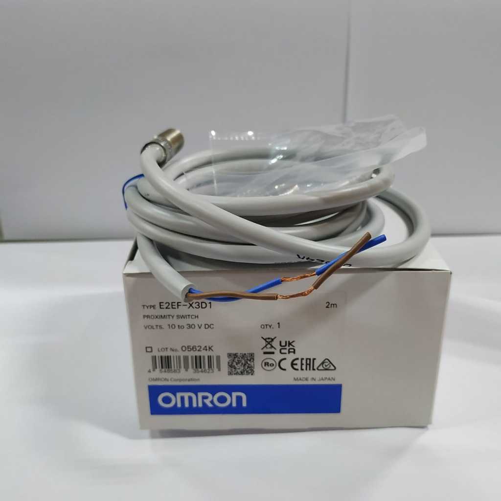 Jual PROXIMITY SWITCH E2EF-X3D1 2M OMRON | Shopee Indonesia