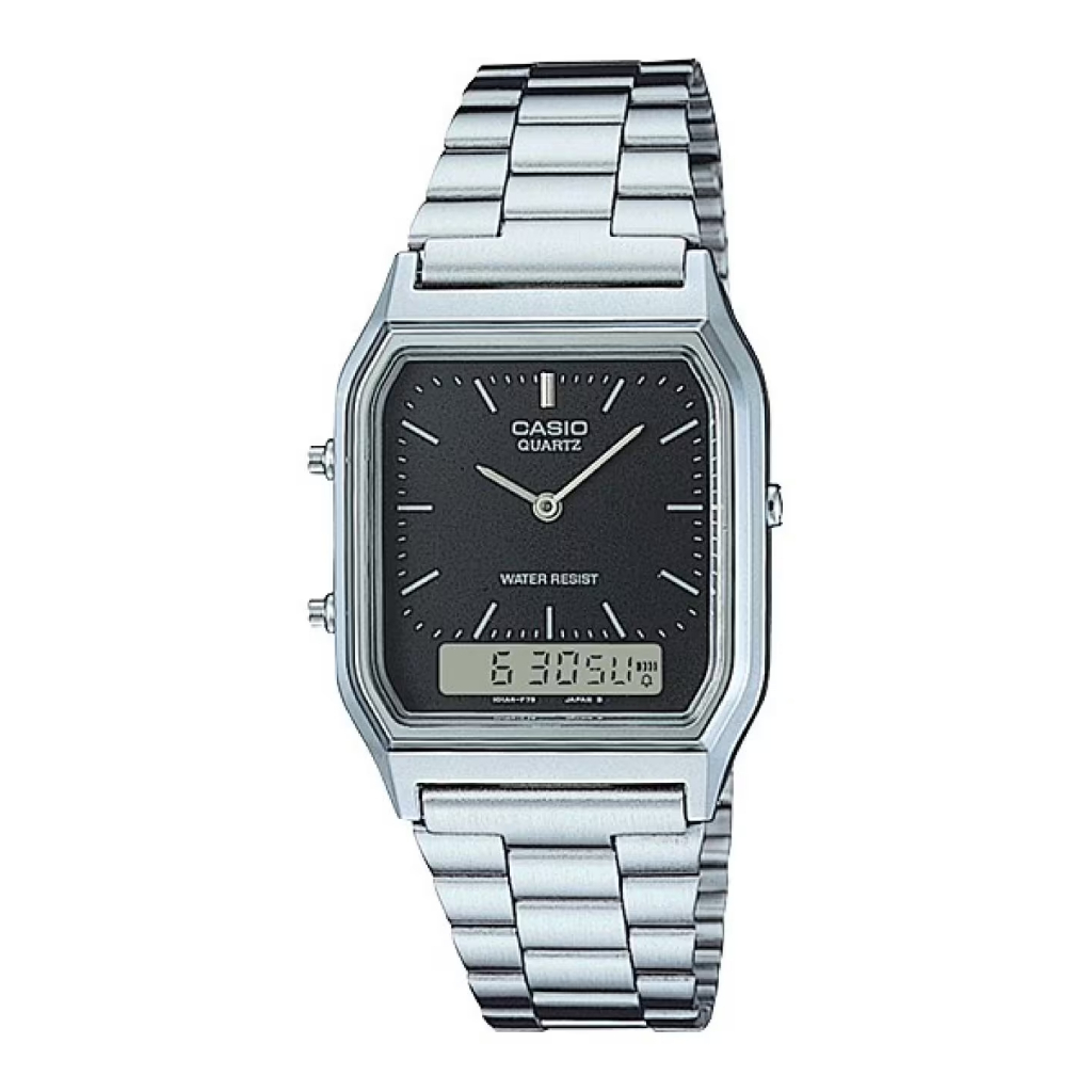 Jual Casio Jam Tangan Unisex Analog Digital Original AQ-230A-1DMQ ...