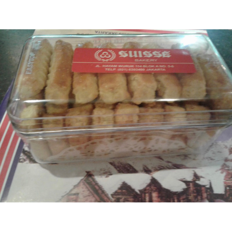 Jual SUISSE BAKERY Roti Kue Basah / Kue Kering Cookies Loyang Box Jadul ...
