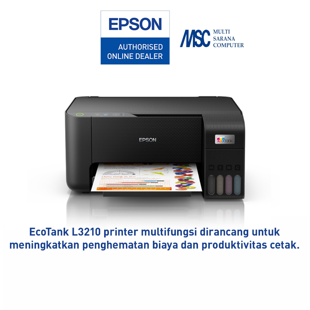 Jual EPSON Printer L3210 L-3210 Pengganti L3110 L-3110 Print Scan Copy ...