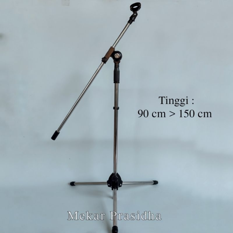 Jual Stand Mic Stainless Steel Stand Mic Panjang Stand Mic Hadroh Stand ...