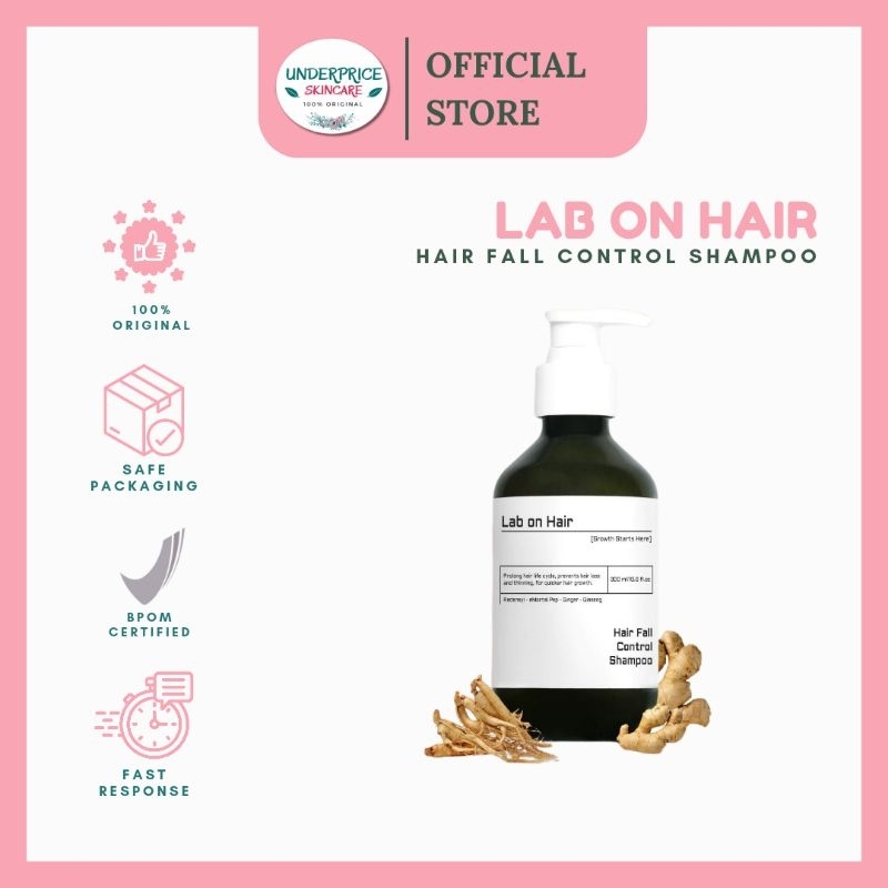 Jual LAB ON HAIR Hair Fall Control shampoo | Shopee Indonesia