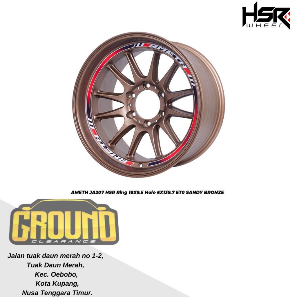 Jual PROMO VELG MOBIL MURAH R18 LEBAR 9,5 INCI BUAT PAJERO, FORTUNER ...