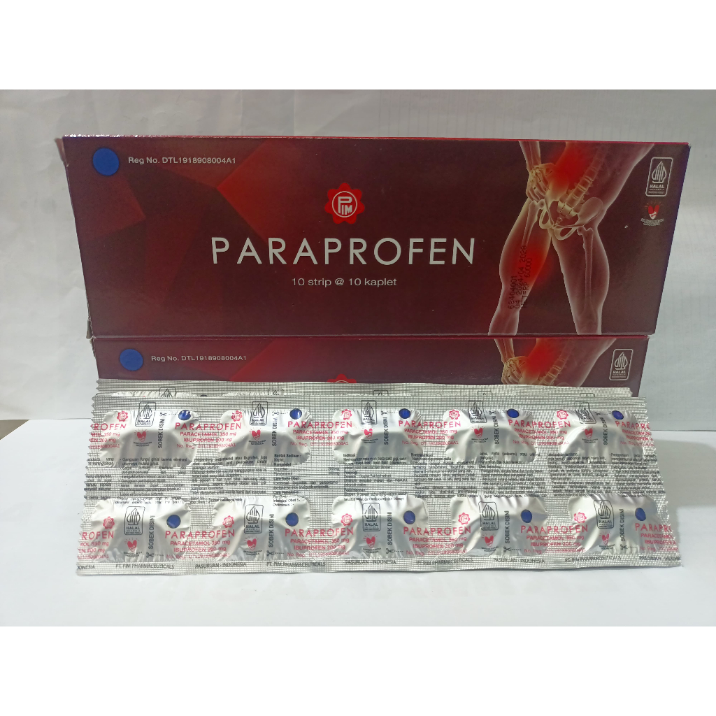 Jual Paraprofen Tablet (Box) PIM | Shopee Indonesia