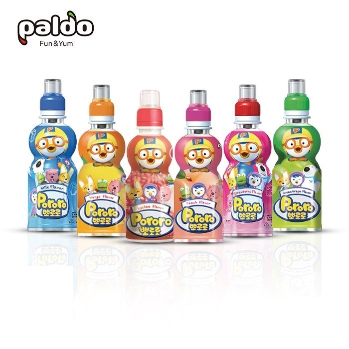 Jual PALDO PORORO DRINKS MINUMAN SUSU RASA BUAH 235 ML | Shopee Indonesia