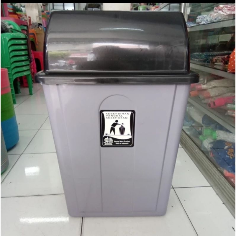 Jual Tempat Sampah 5 10 15 20 42 65 70 100 Liter Murah Tebal Abu Abu Pup Yutaka Shinpo MPW Kotak ...