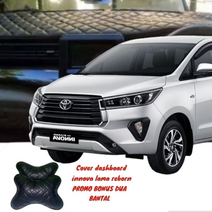 Jual COVER ALAS DASHBOARD MOBIL INNOVA LAMA REBORN BONUS DUA BANTAL ...