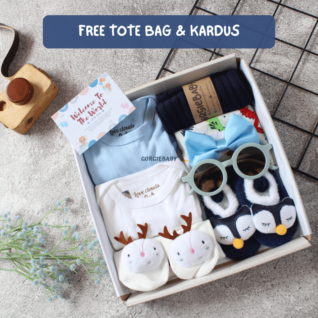 Jual Hampers Newborn Set PREMIUM - Baby Hampers Kado New Born Hampers ...