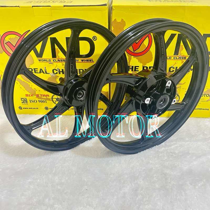 Jual Velg Racing VND six star 160/185×17 ninja r/ss Original VND ...