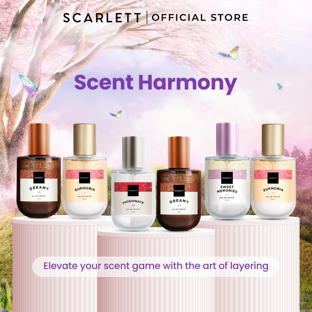 Jual Scarlett Whitening Eau De Parfum Bundling | Shopee Indonesia