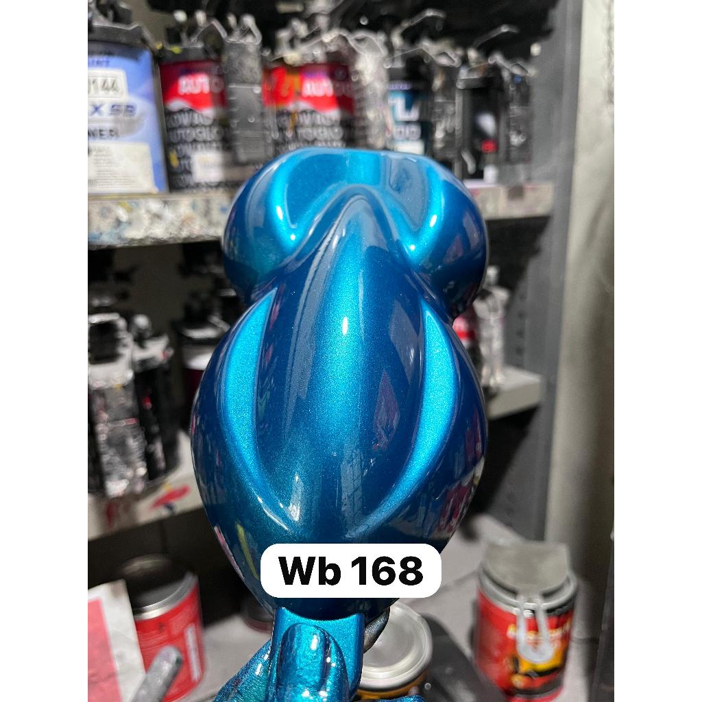 Jual cat biru metalik pu/cat biru magnesium jenis pu 500ml | Shopee Indonesia
