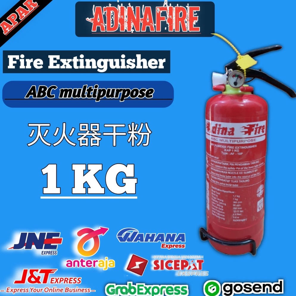 Jual Promo besar TABUNG APAR PEMADAM 1 KG | Shopee Indonesia