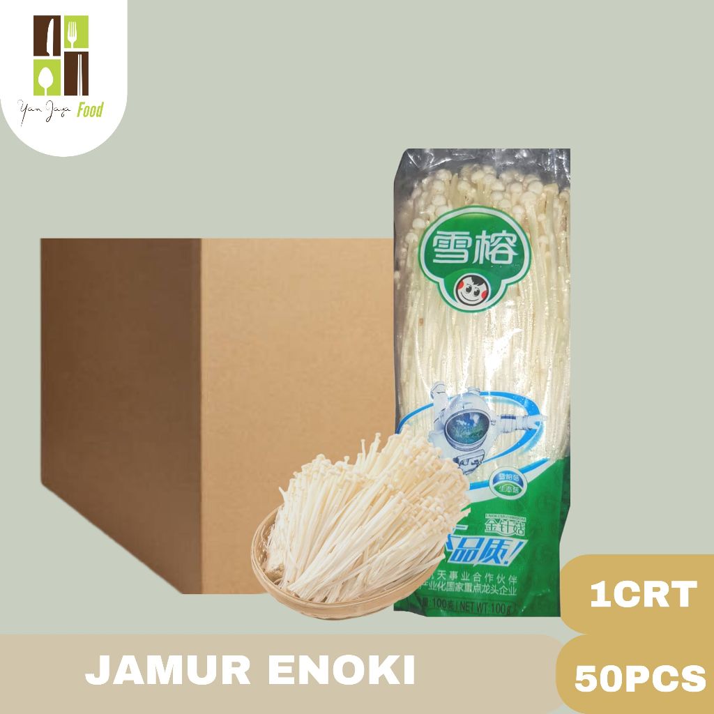 Jual Jamur Enoki / Enoki Mushroom/ Fresh / Premium/ Import Kemasan ...