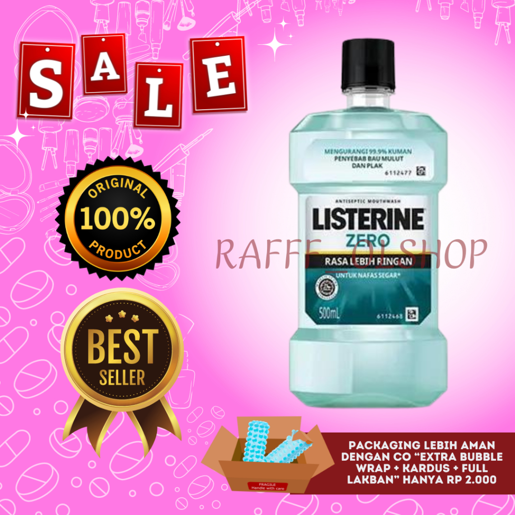 Jual LISTERINE MULTI PROTECT ZERO 500 ML | Shopee Indonesia