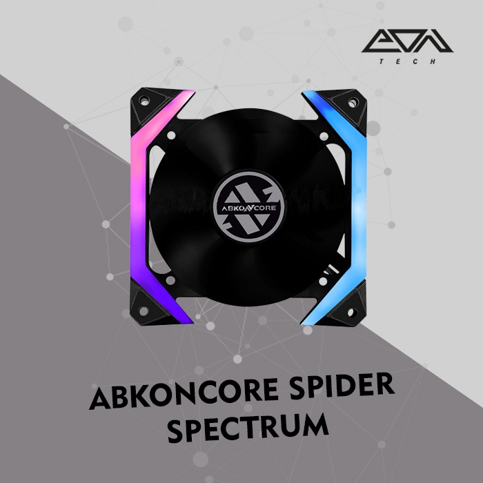 Jual ABKONCORE SPIDER SPECTRUM Fan Casing |Kipas (5 Spyder Fan+HUB ...