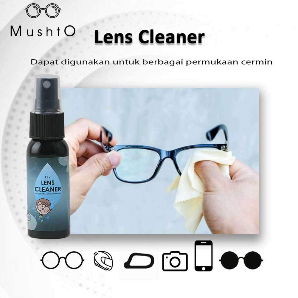 Jual Mushto Cairan Pembersih Lensa Kacamata/ Lens Cleaner Kacamata ...