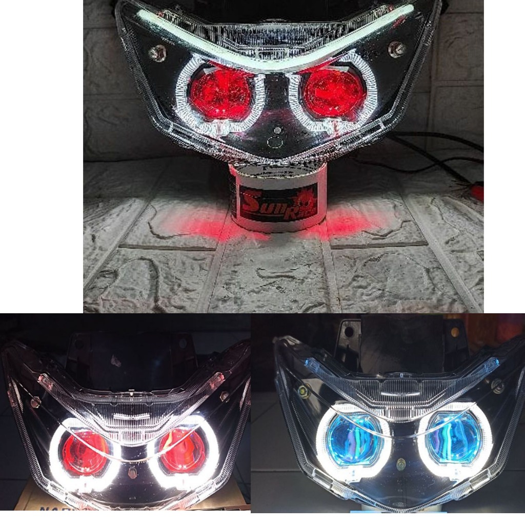 Jual Lampu Semi Biled Beat deluxe gen 1 th 2020 s/d 2023 ala ala biled ...