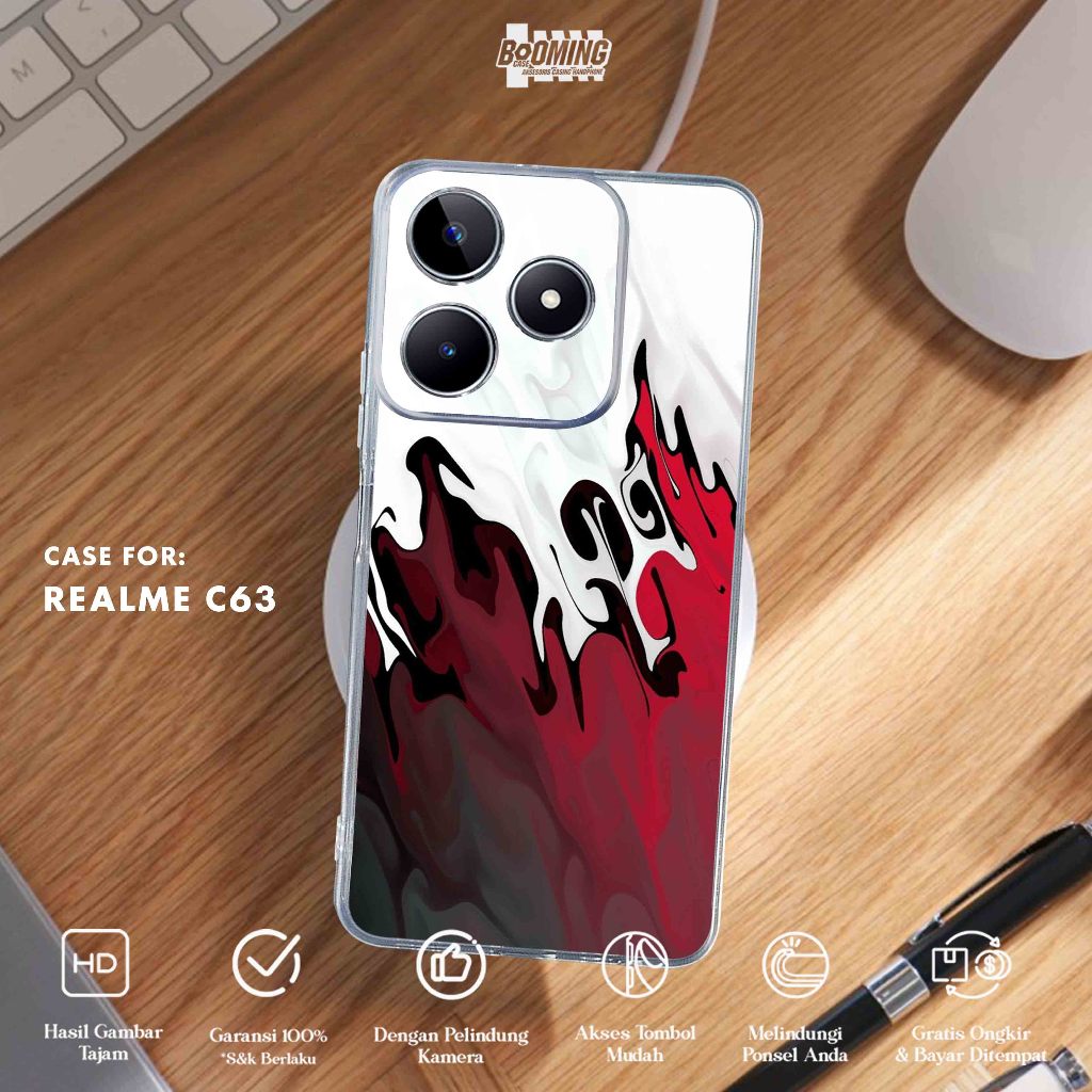 Jual Case Realme C63 4G Casing Realme C63 4G Motif ABSTRAK NEW ICM ...
