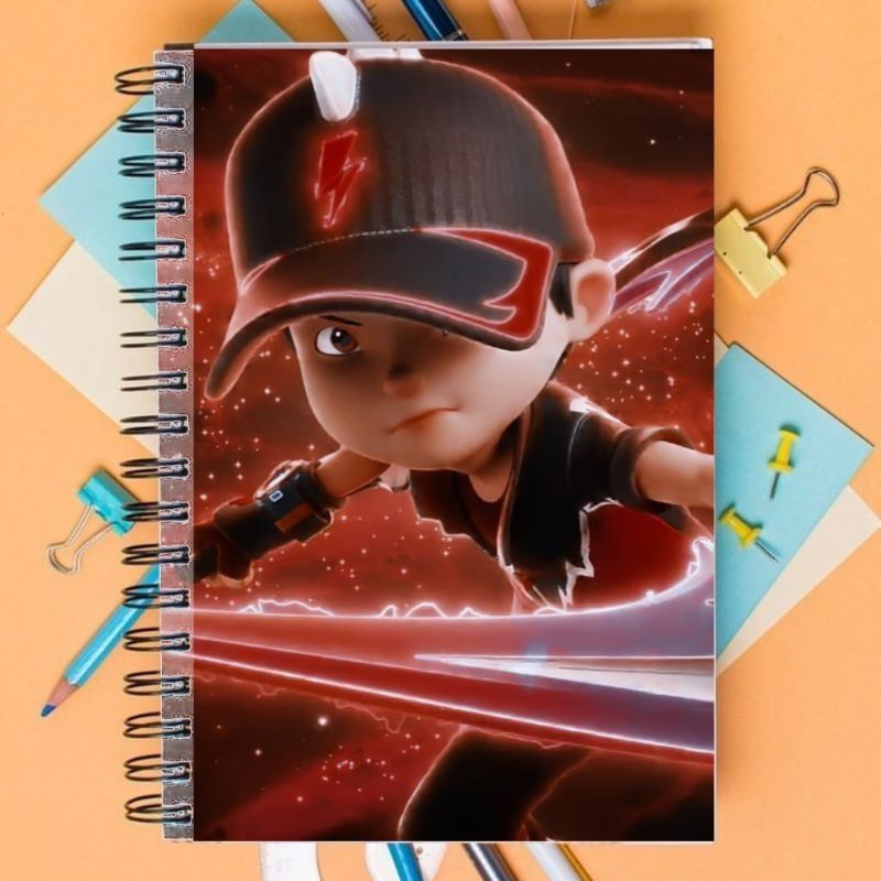 Jual Notebook gambar boboiboy galaxy / Diary Book / Sketch / Journal ...