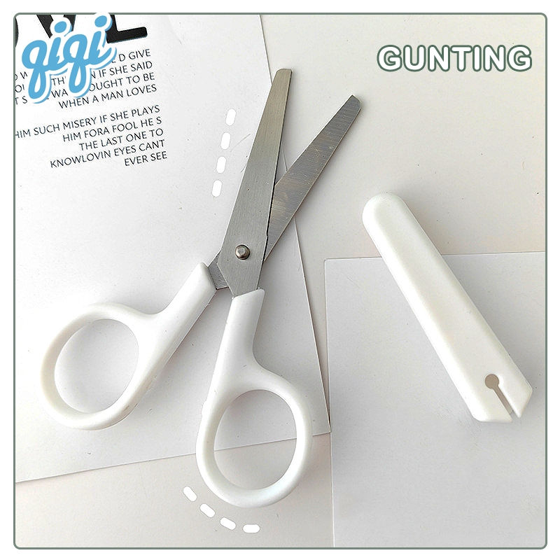 Jual Gunting Putih Aesthetic White Scissors Mini/Gunting kecil/Gunting ...