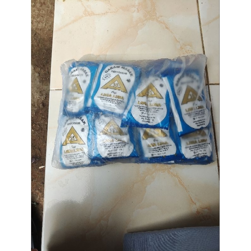 Jual Garam Dapur Cap 55 1 Ball 40 Bungkus | Shopee Indonesia