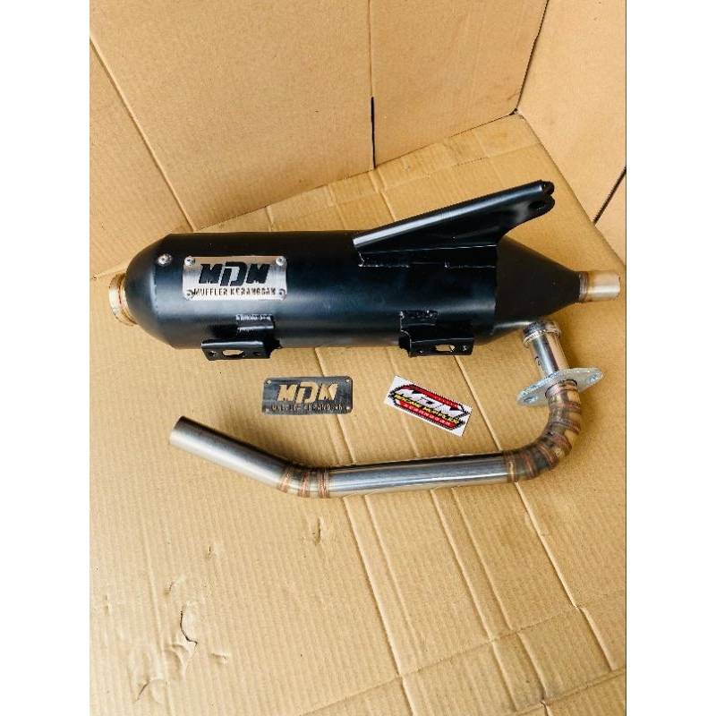 Jual KNALPOT KONDOMAN MIO SPORTY MIO SOUL MIO SMILE EMBLEM STENLIS ...