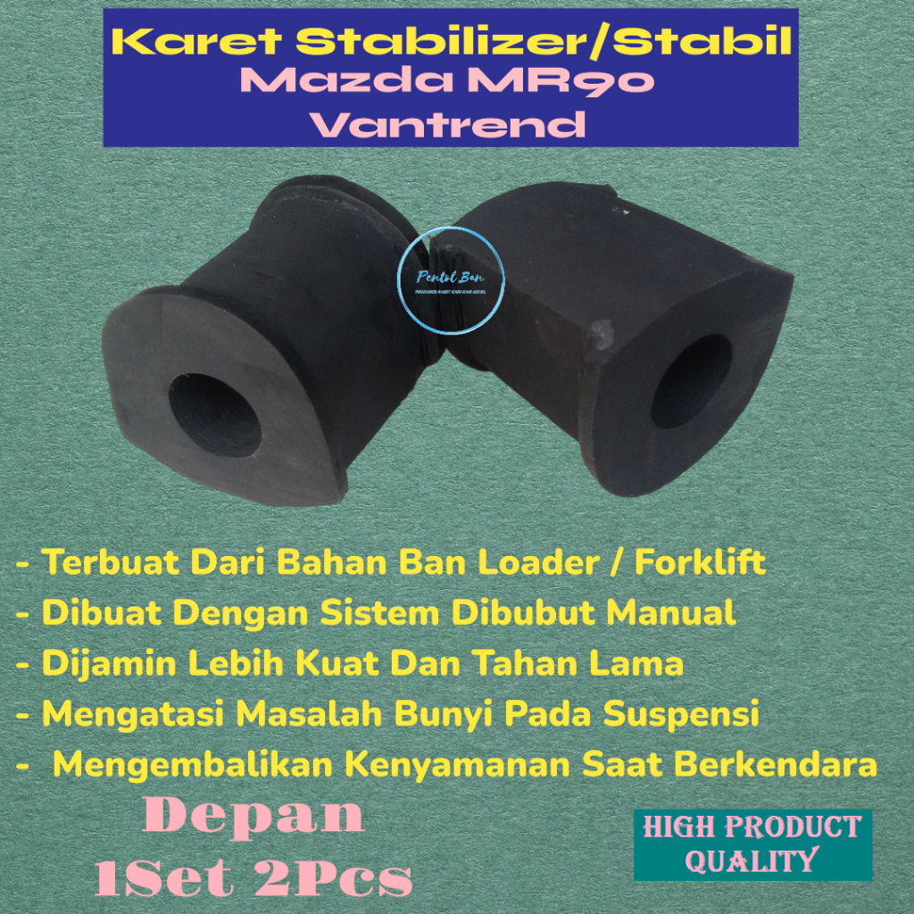 Jual Karet Stabil Belah/Roti Depan Mazda MR90 Vantrend Harga 1Set(2Pcs ...