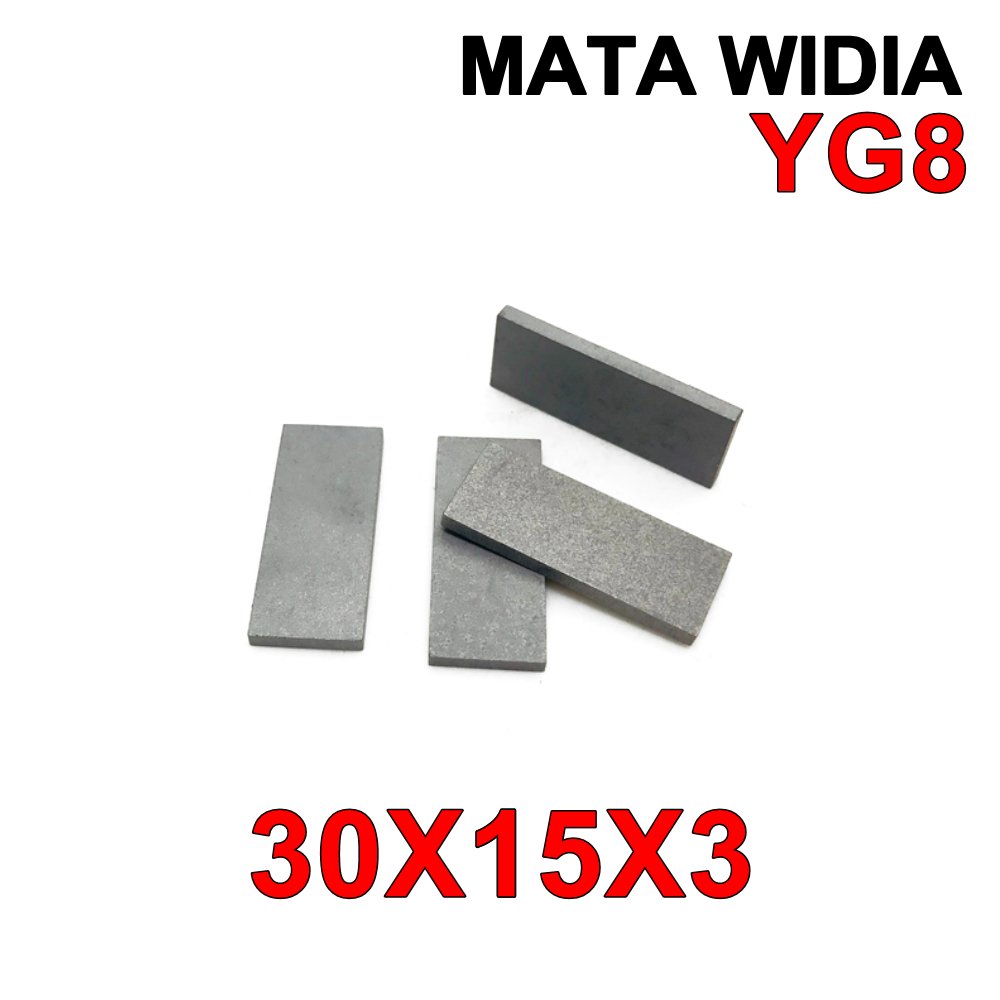 Jual Material Widia 3X14X30 YG8 Pahat Strip Plate YG 8 Bubut Carbide | Shopee Indonesia