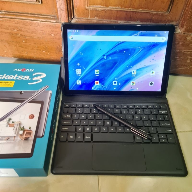 Jual Advan Sketsa 3 Ram 6gb Rom 128gb mulus lengkap + pen + keyboard ...