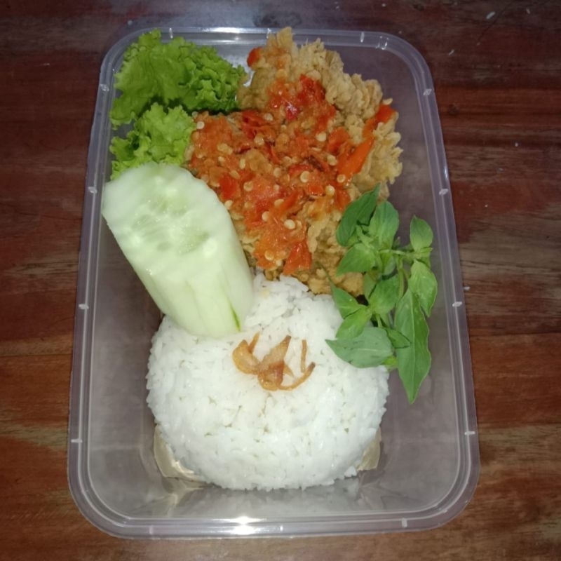 Jual paket nasi ayam geprek | Shopee Indonesia