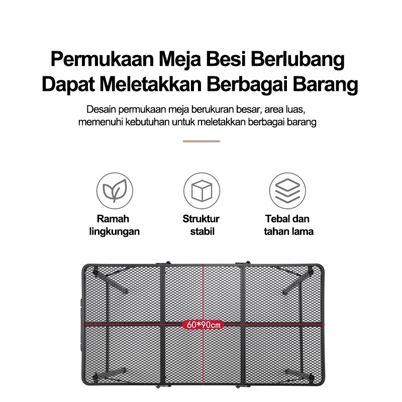 Jual Meja lipat Grid/ Meja Lipat Piknik /Meja Camping Aluminum dengan ...