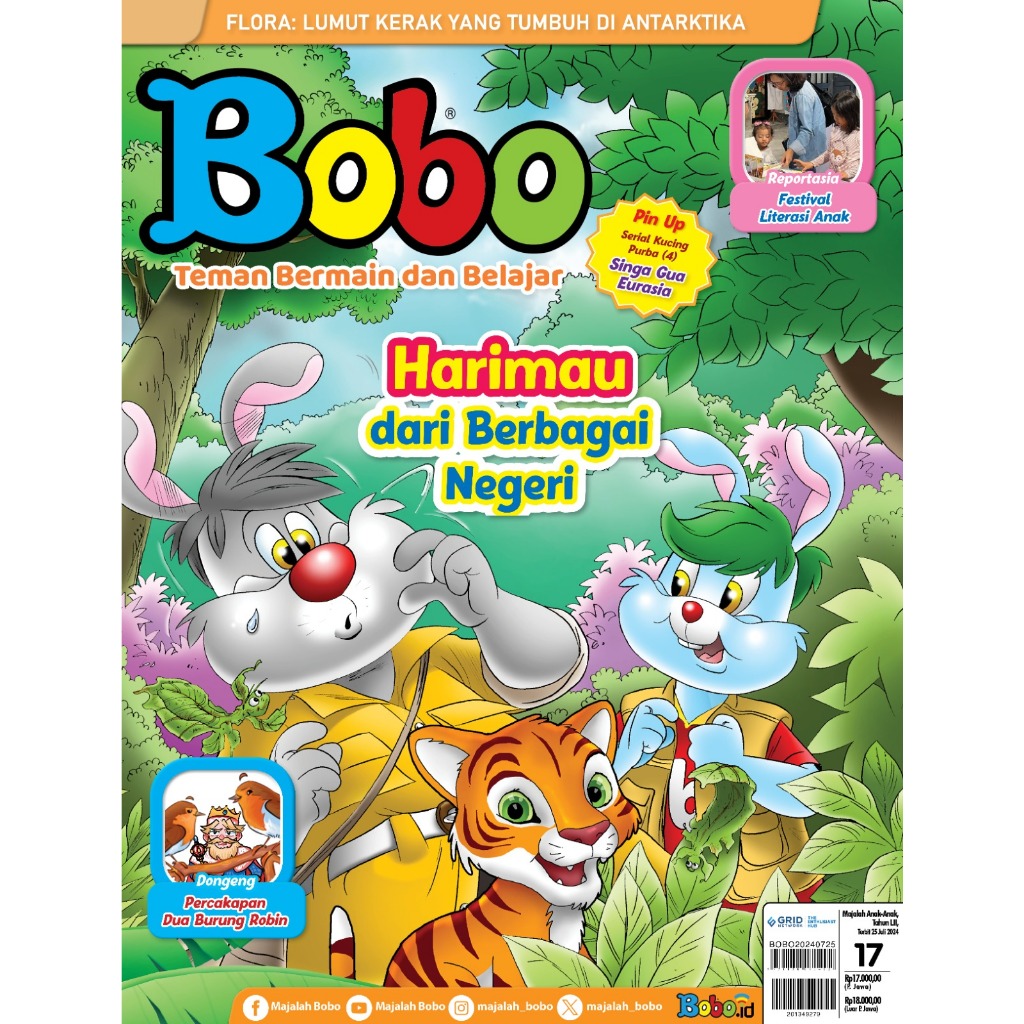 Jual Majalah Bobo Edisi No. 17 Juli 2024 | Shopee Indonesia