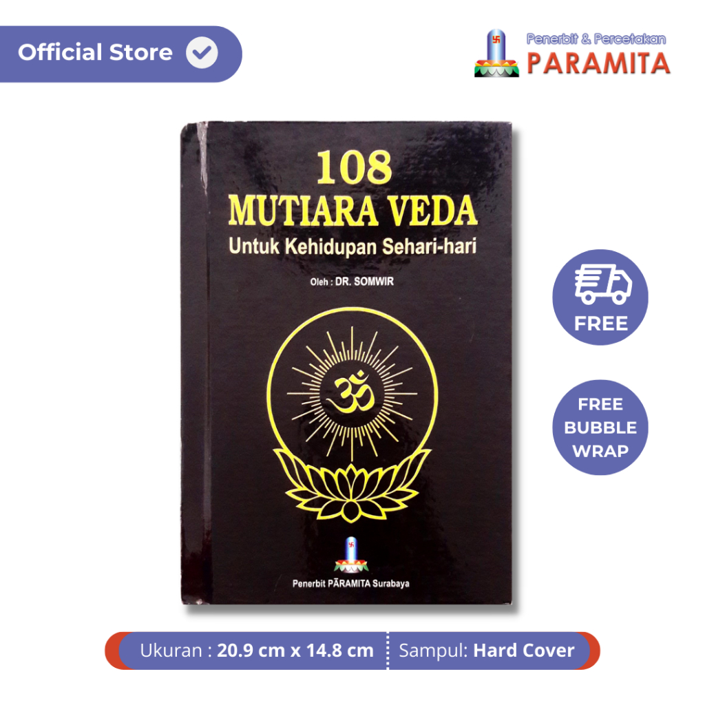 Jual Buku Agama Hindu 108 Mutiara Veda ׀ Penerbit Paramita | Shopee ...