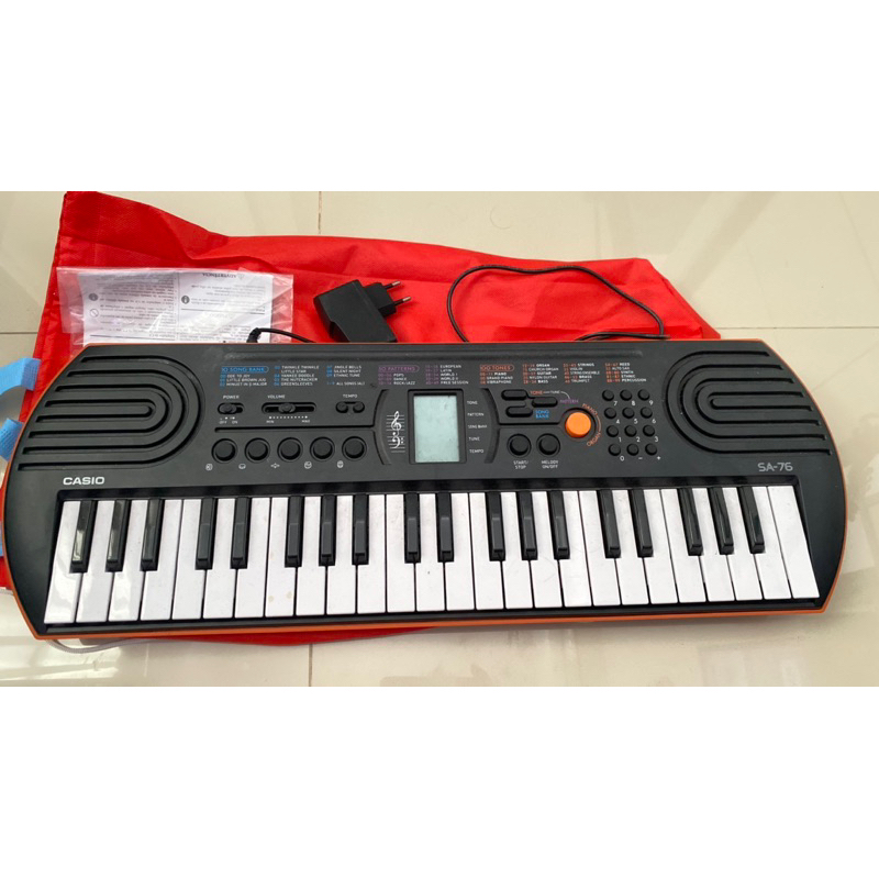 Jual Alat musik Keyboard mini 44 tuts | Shopee Indonesia