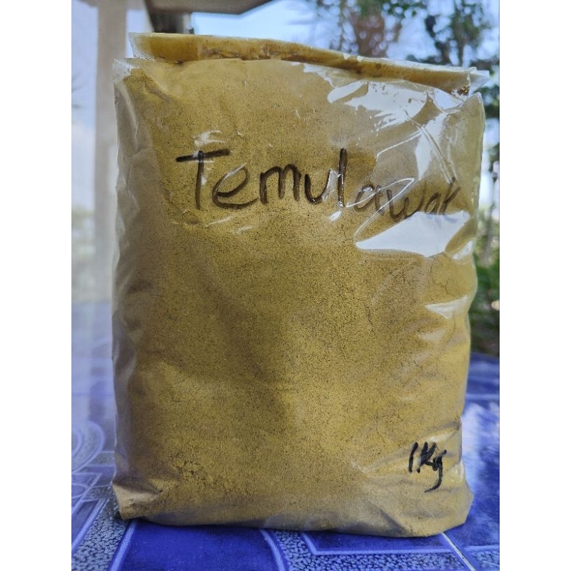 Jual Temulawak Bubuk 1 KG / Murni Temulawak 100% / Temulawak Rempah ...