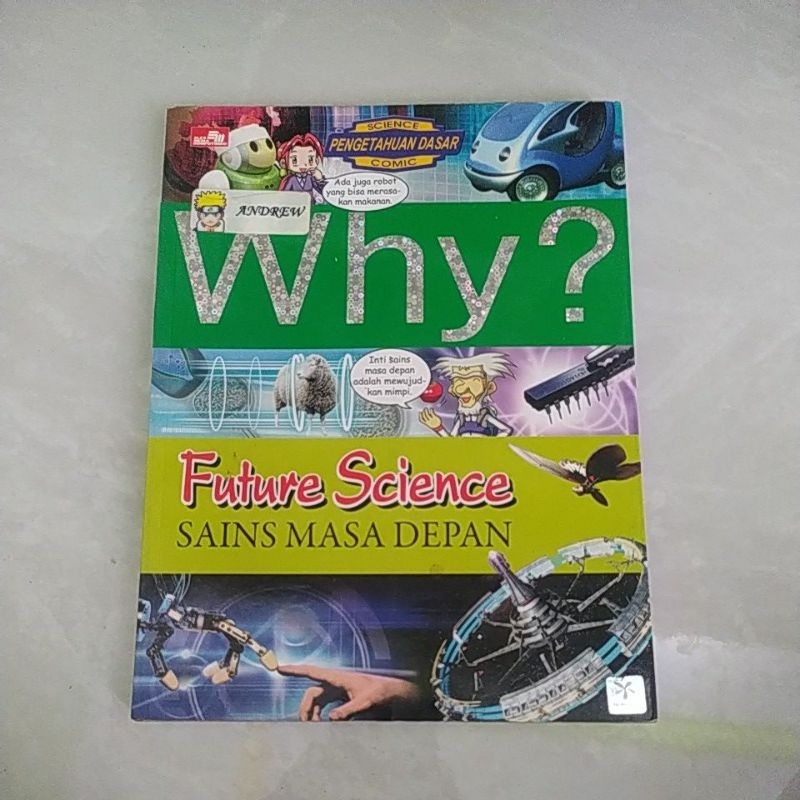 Jual Buku Why? Future Science Sains Masa Depan - Science (Bekas ...