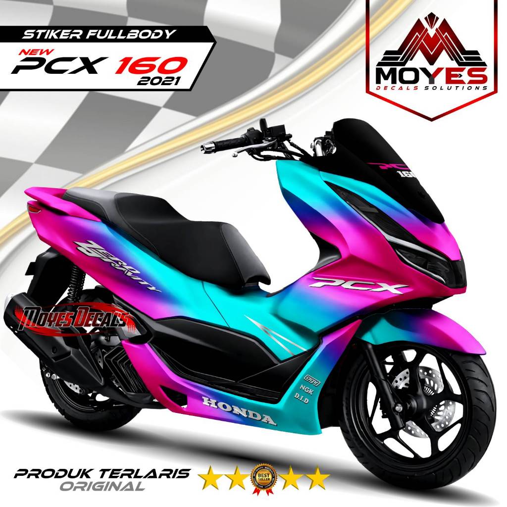 Jual Decal Motor PCX 160 - Stiker Motor PCX 160 Fullbody Premium ...
