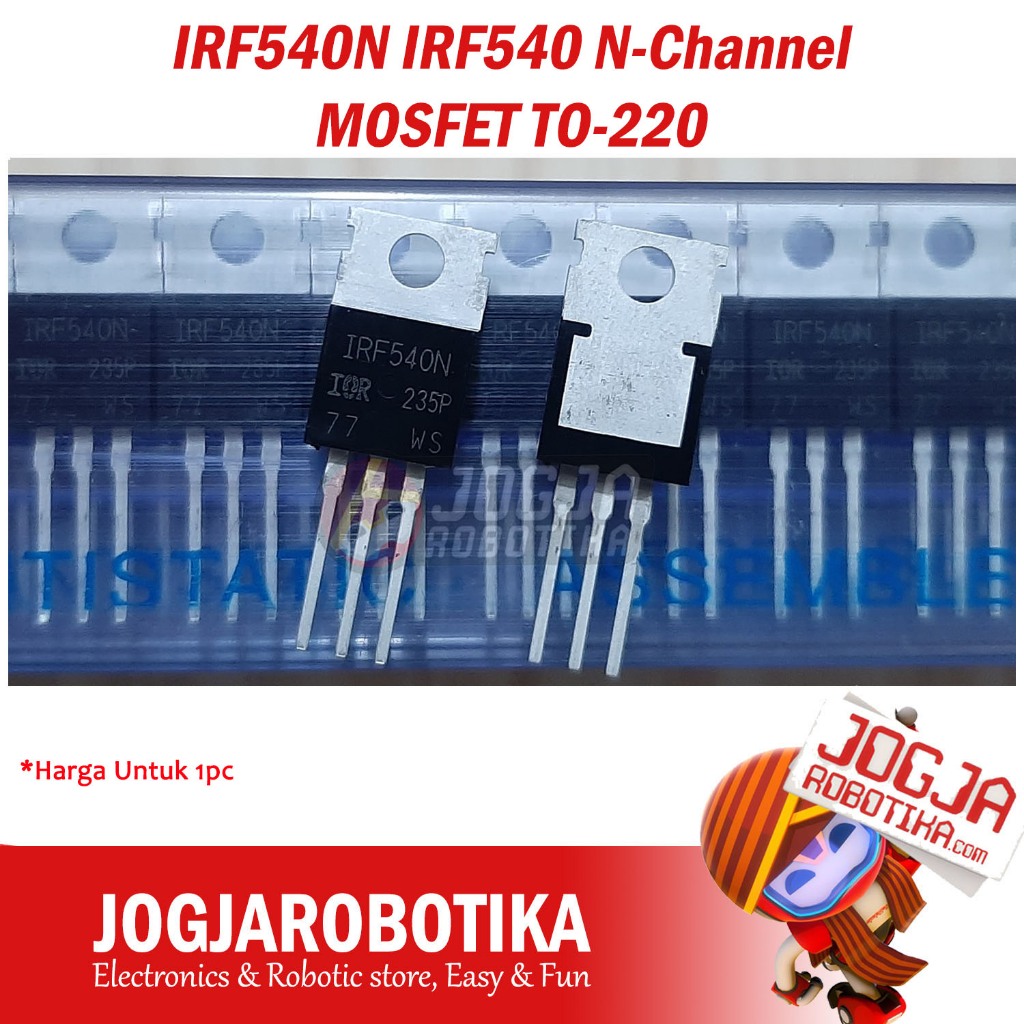 Jual IRF540N IRF540 N-Channel MOSFET TO-220 | Shopee Indonesia